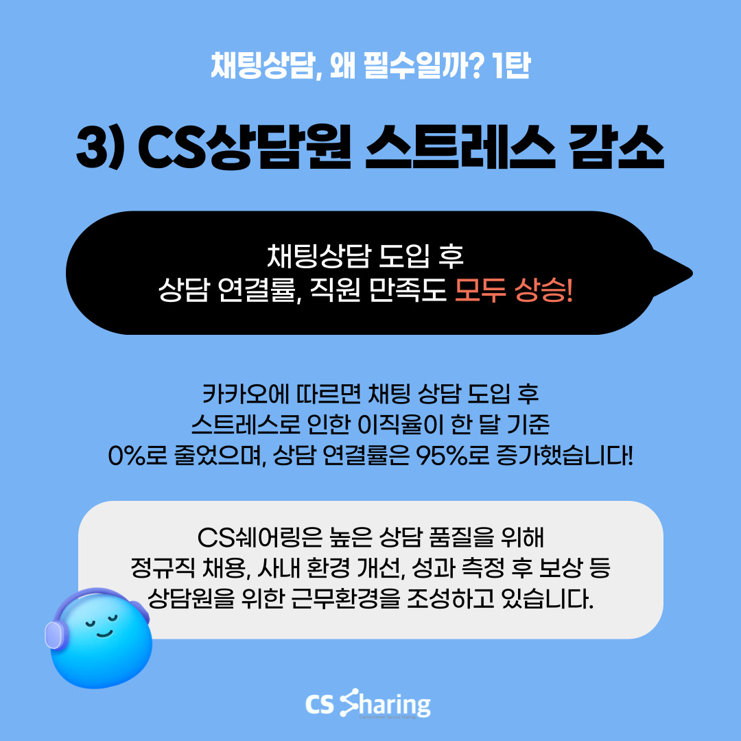 Cs꿀팁 채팅상담 왜 필수일까 1탄 Cs쉐어링은 채용 중 Cs대행업체 Cs쉐어링